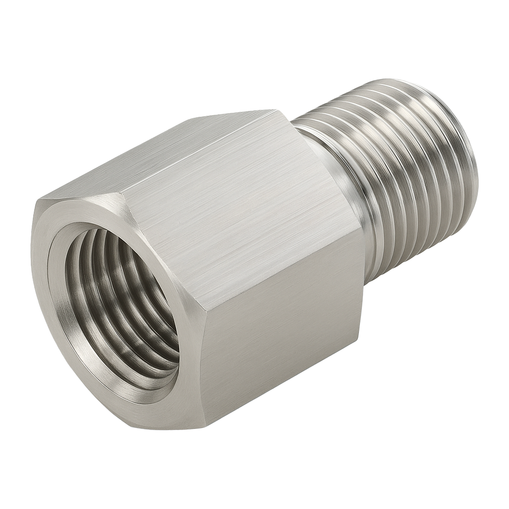 1" Reaper® & Revolution® Adapter SST (MPT-to-BSPP) – Hydra-Flex, Inc.